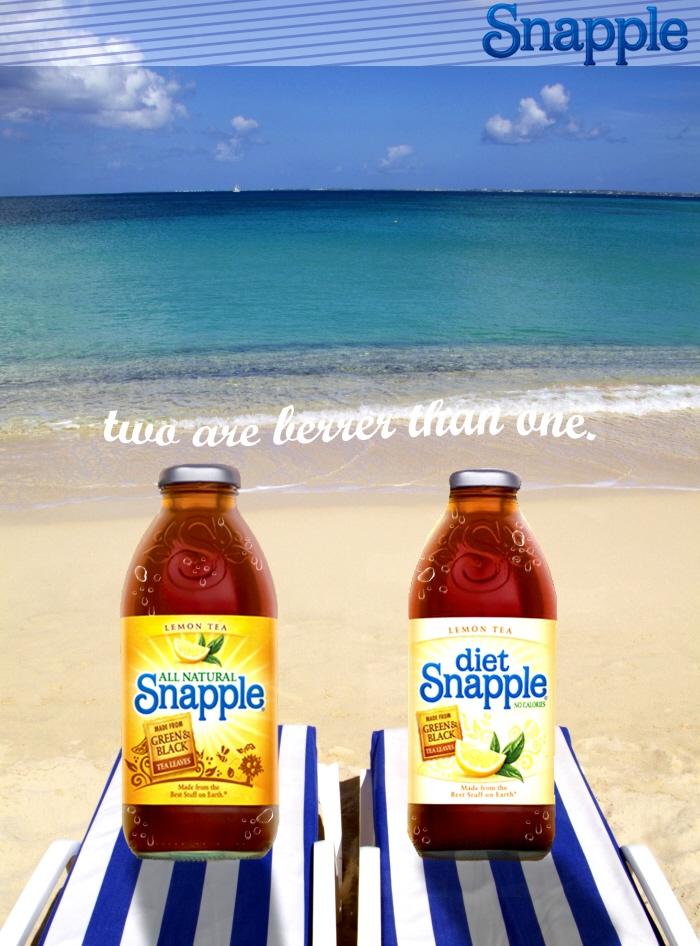 Snapple by Korina Kaleodi at Coroflot.com