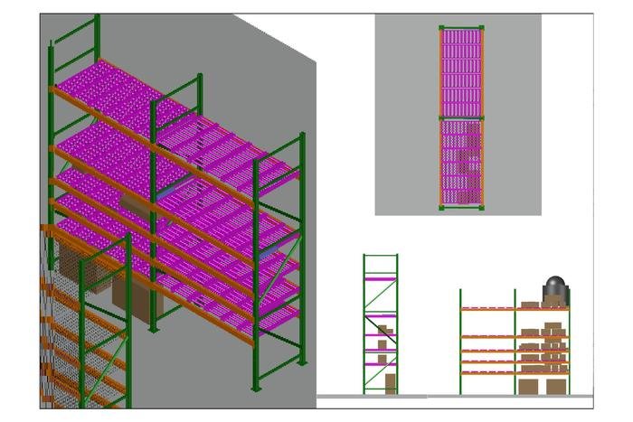 3D Storage Racking by Heather Gordon at Coroflot.com