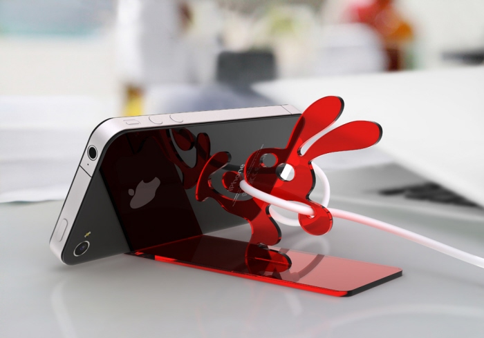 An upload by Kai Li on Coroflot: to the project iRabbit