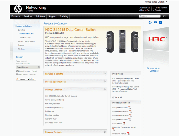 3Com-HP web copy by Geoffrey Kula at Coroflot.com