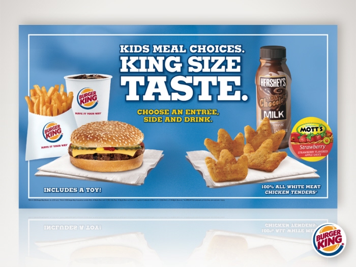 Burger King Kids Meal POP by Cathy Craycraft at Coroflot.com