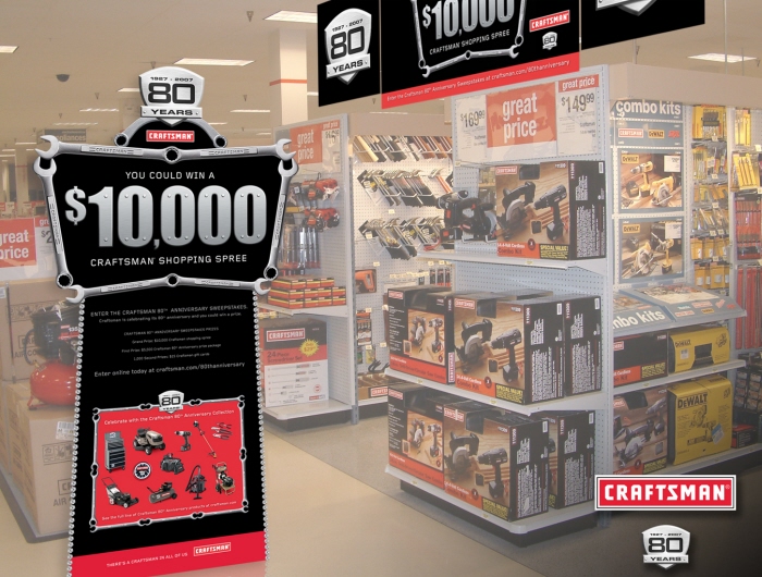 Craftsman 80th Anniversary Sweepstakes by Cathy Craycraft at Coroflot.com