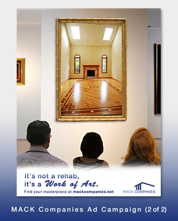 MACK Companies: Work of Art ad campaign by Andrew Weis at Coroflot.com