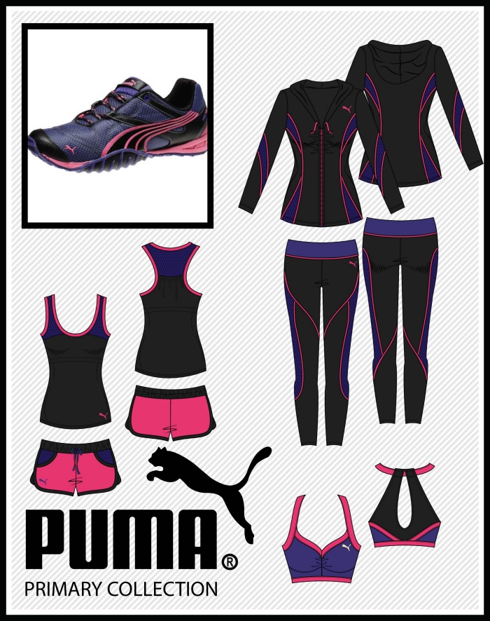 An upload by Kristen Anderson on Coroflot: to the project Puma Project