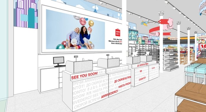 Miniso Flagship SoHo by Jen Knodell at Coroflot.com