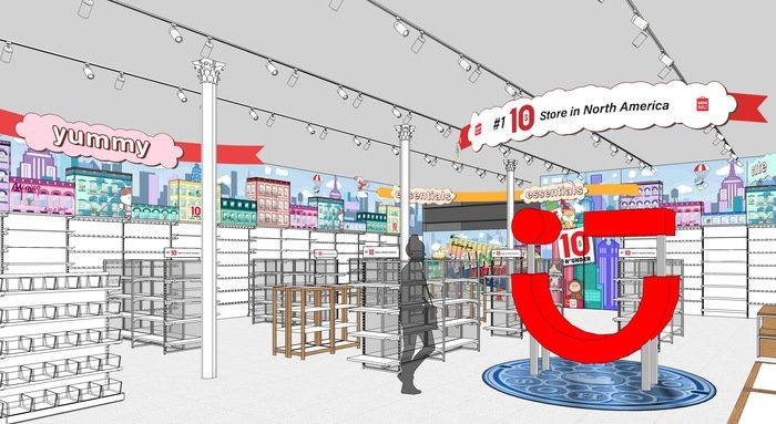 Miniso Flagship SoHo by Jen Knodell at Coroflot.com