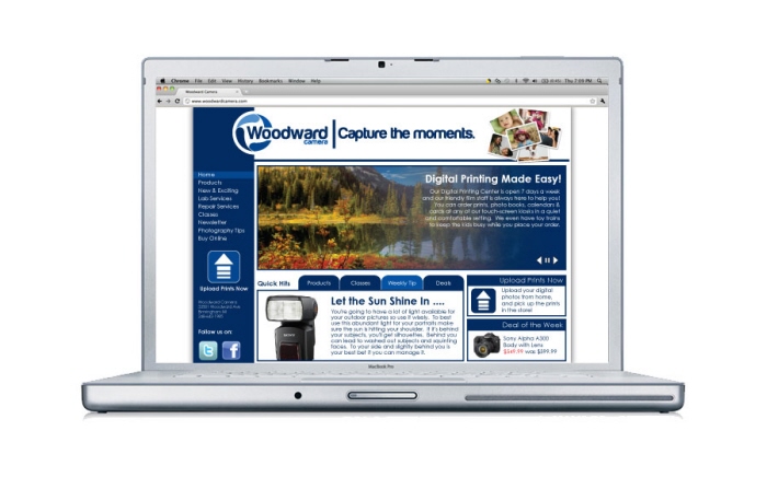 Web Design by Travis Mather at Coroflot.com