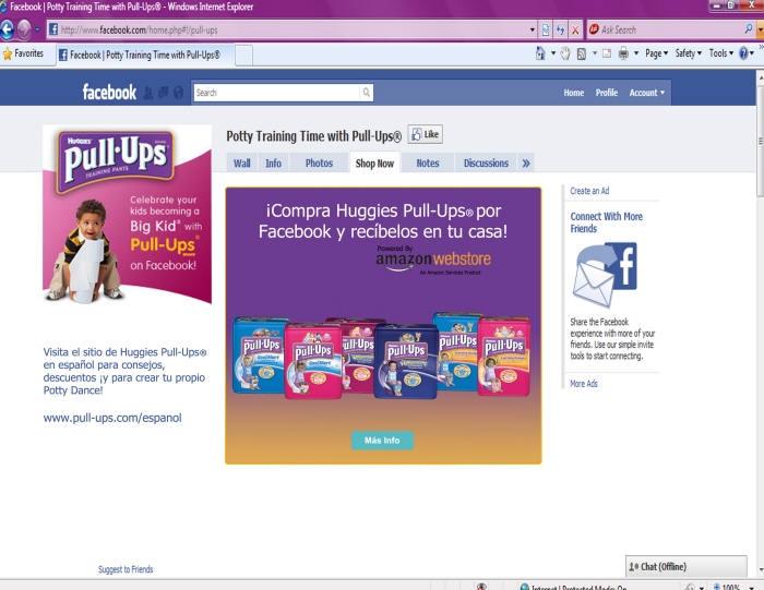 Huggies Pull-Ups Espanol by Christina Vaca at Coroflot.com