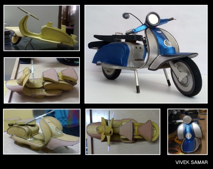 Cardboard Models (Physical scale) by vivek samar at Coroflot.com