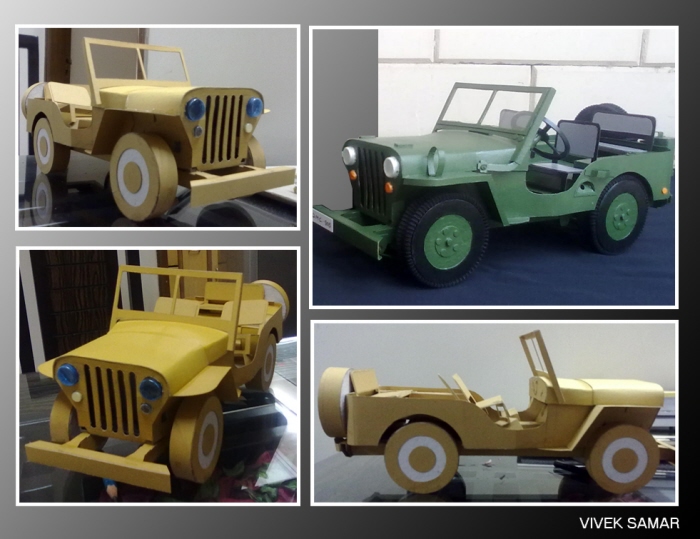 Cardboard Models (Physical scale) by vivek samar at Coroflot.com