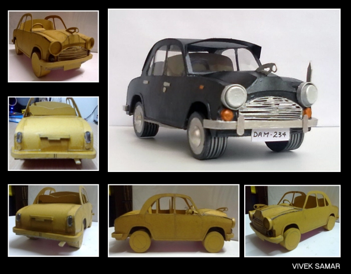 Cardboard Models (Physical scale) by vivek samar at Coroflot.com