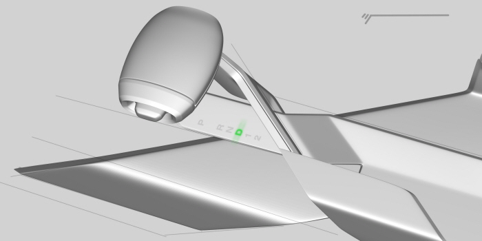 Detail Design: gear lever 3D study by Tomas Ivaskevicius at Coroflot.com