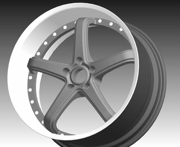 Two Piece Modular Godspeed Wheel by Greg Walker at Coroflot.com