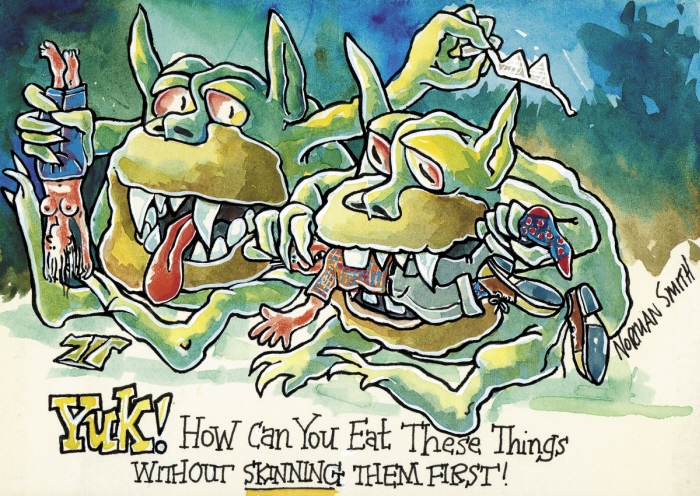 Humorous Illustration by Norman Smith at Coroflot.com