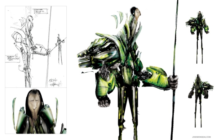 An upload by Joshua Mongeau on Coroflot: to the project Concept Art