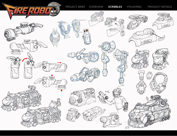 FIREROBO-Steel Fire Brigade by Daniel Kim at Coroflot.com