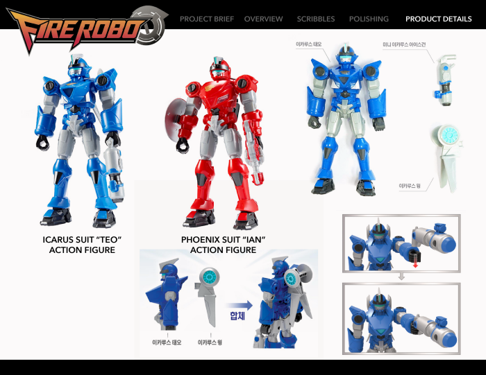 FIREROBO-Steel Fire Brigade by Daniel Kim at Coroflot.com