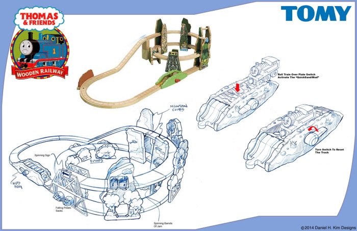 Toy Design-Thomas The Tank by Daniel Kim at Coroflot.com