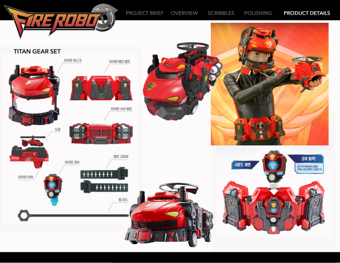 FIREROBO-Steel Fire Brigade by Daniel Kim at Coroflot.com