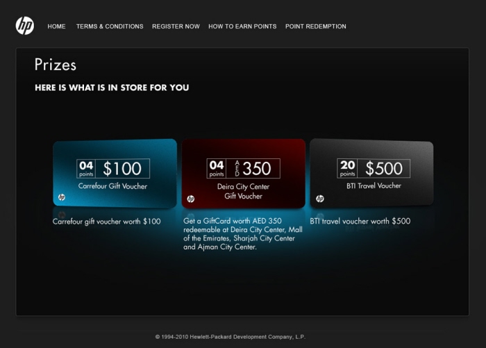 HP Rewards4u by Mustafa Anabtawi at Coroflot.com