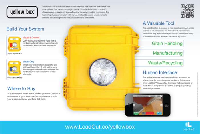 Yellowbox poster and app by Catherine Lynn at Coroflot.com