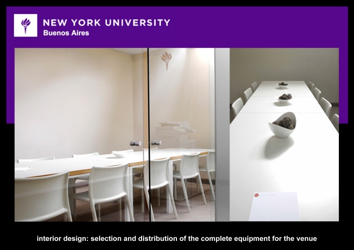 Interior Design for NYU Buenos Aires by Francisco Cespedes at Coroflot.com