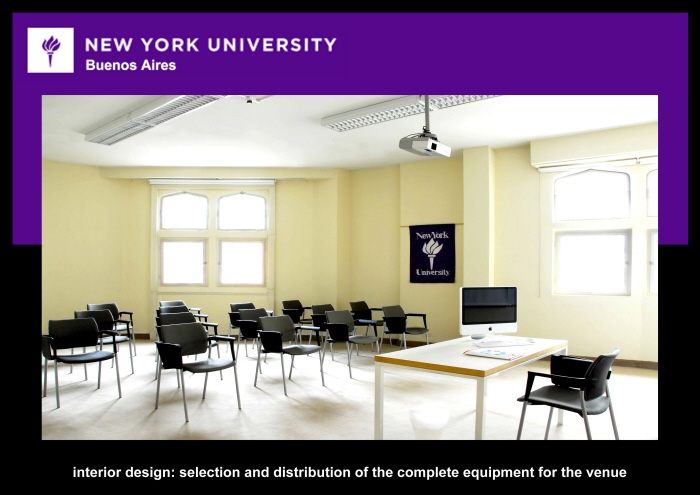 Interior Design for NYU Buenos Aires by Francisco Cespedes at Coroflot.com