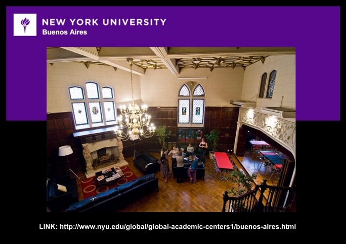 Interior Design for NYU Buenos Aires by Francisco Cespedes at Coroflot.com