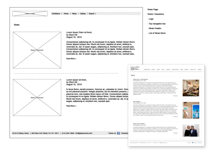 User Interface Design by Jackie Fugere at Coroflot.com