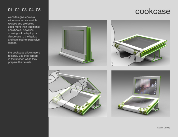 An upload by Kevin Dacey on Coroflot: to the project CookCase