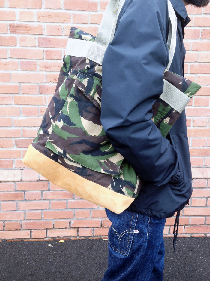 Up-Cycled Camo Bag Collection by nicolas bornet at Coroflot.com