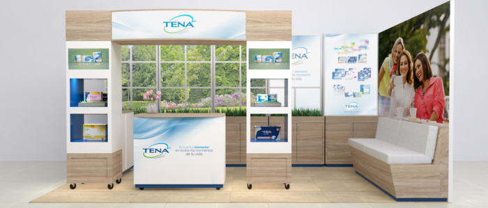 Tena Stand Modular by Mauricio Tamayo Ibarra at Coroflot.com