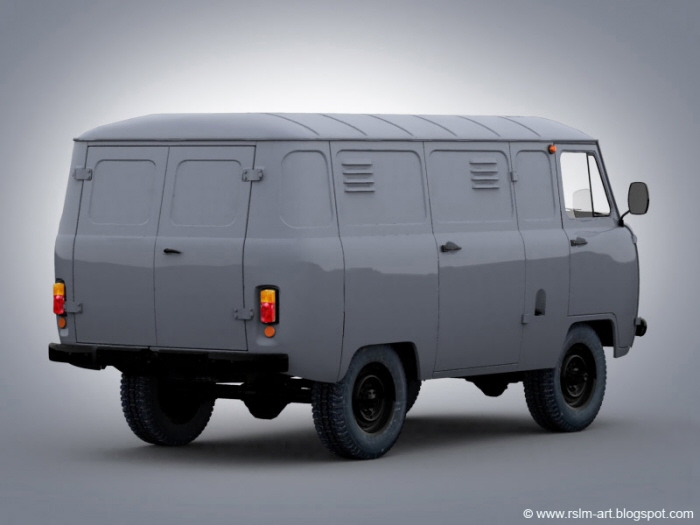 UAZ 3741 by Rasul Maksyutov at Coroflot.com