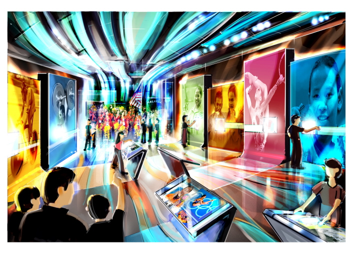 Exhibit Design by Björn Kemper at Coroflot.com