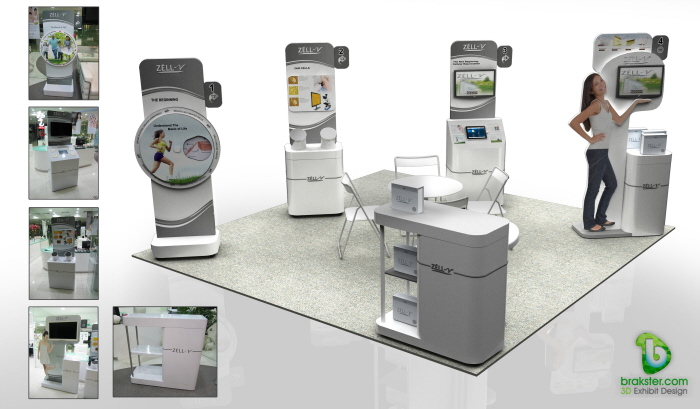 Modular Display Design 2 by Brian Dale Garcia at Coroflot.com