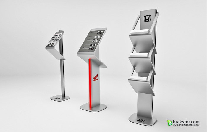 Honda Specs Stand by Brian Dale Garcia at Coroflot.com