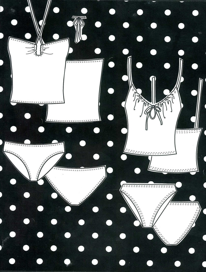 Lingerie and Swimwear by Daniela Frasca at Coroflot.com