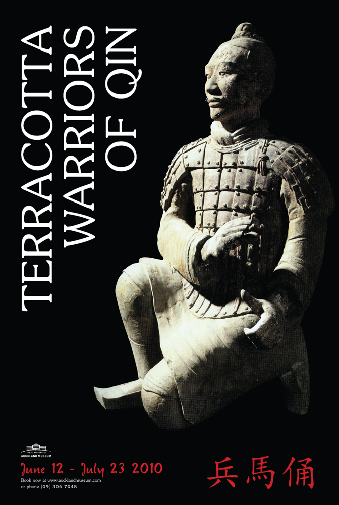 Terracotta Warriors booklet and poster by Kristen den Otter at Coroflot.com