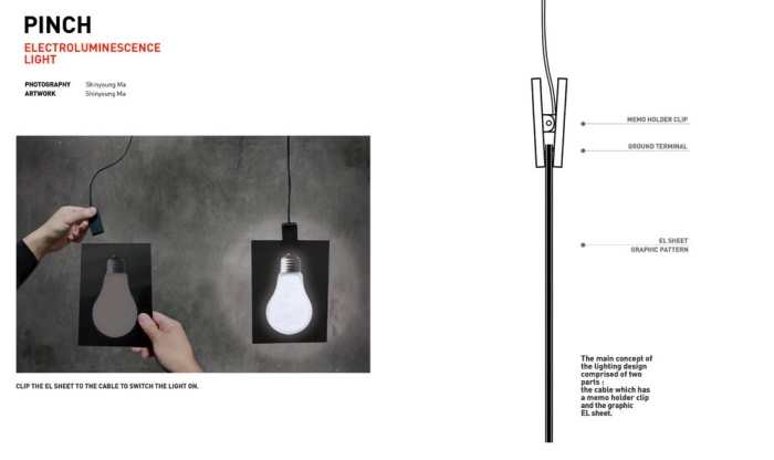 An upload by Shinyoung Ma on Coroflot: to the project Pinch