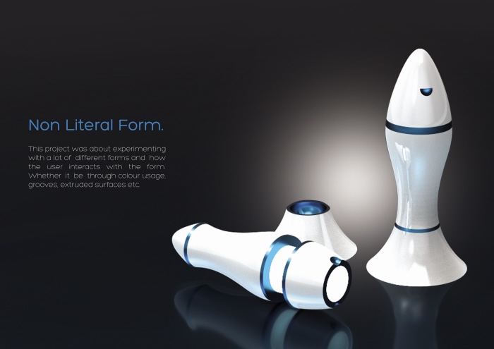 An upload by Mark Coulthard on Coroflot: to the project Non Literal Form