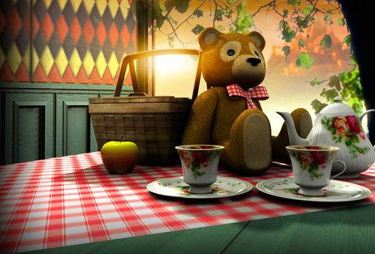 An upload by Brook Zimmatore on Coroflot: to the project 3D illustrations