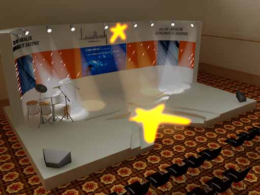 Display & Promotion & Stage Design by Evrim Aykan at Coroflot.com