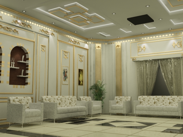 An upload by Amjath va on Coroflot: to the project interior designs