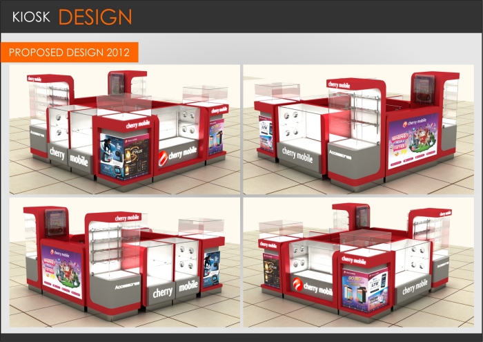 Kiosk Design Concept by Julius Sagun at Coroflot.com