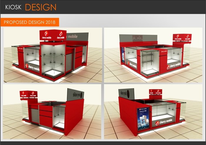 Kiosk Design Concept by Julius Sagun at Coroflot.com