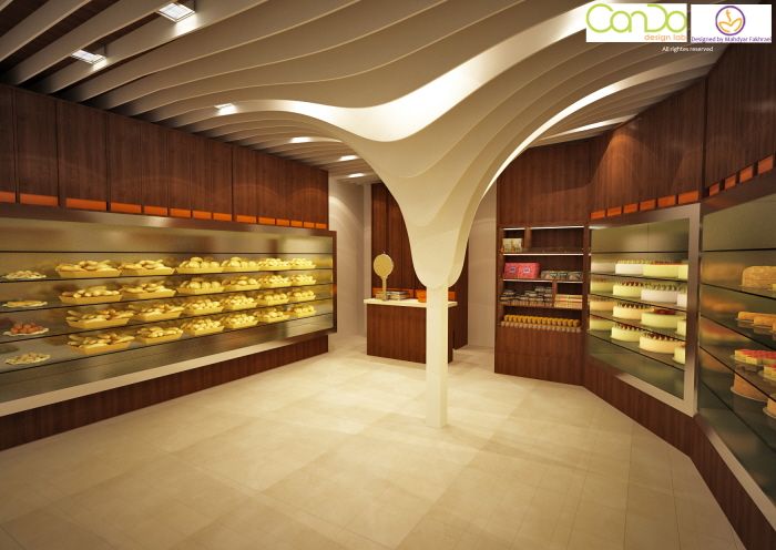 Confectionery Interior Design by Mahdyar Fakhraei at Coroflot.com
