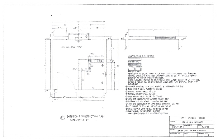 Springer Bathroom Renovation by Alison Palmer at Coroflot.com