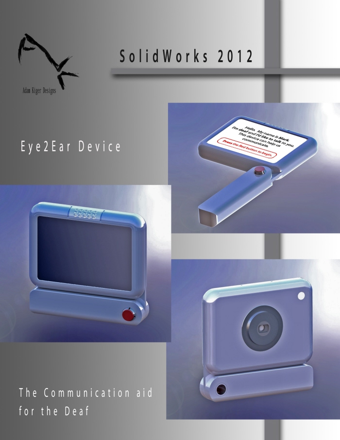 An upload by Adam Kiger on Coroflot: to the project Portfolio