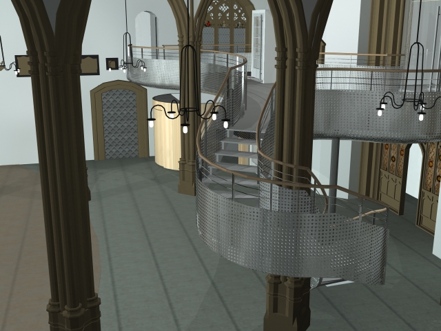 Church Balustrade by Stuart Love at Coroflot.com