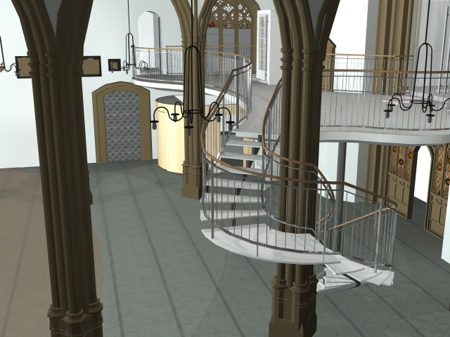 Church Balustrade by Stuart Love at Coroflot.com